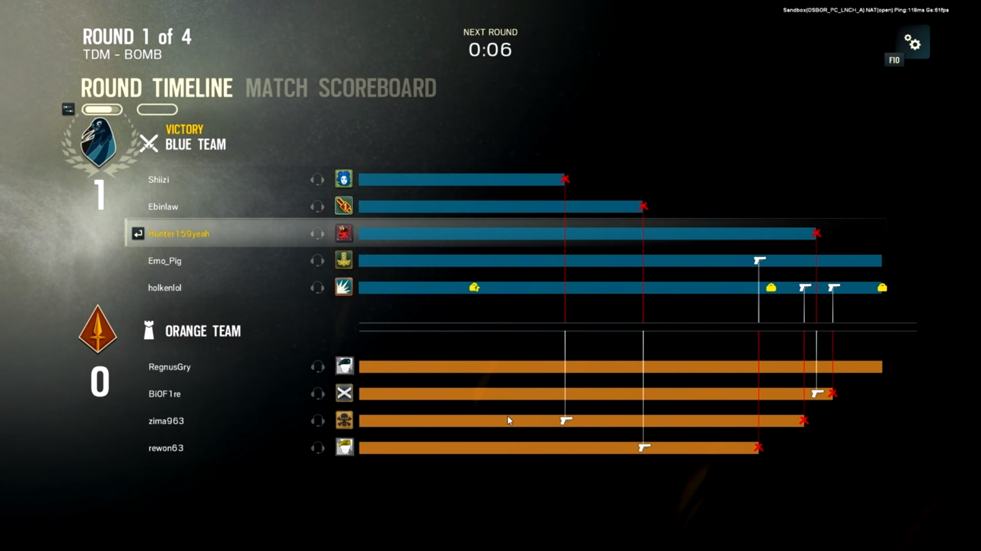 Bring Back the Between Round Timelines : r/Rainbow6