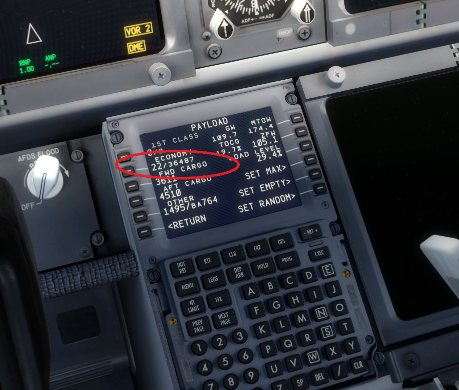 NGXu FMC Payload Problem PMDG 737NGX 737NGXu The AVSIM Community