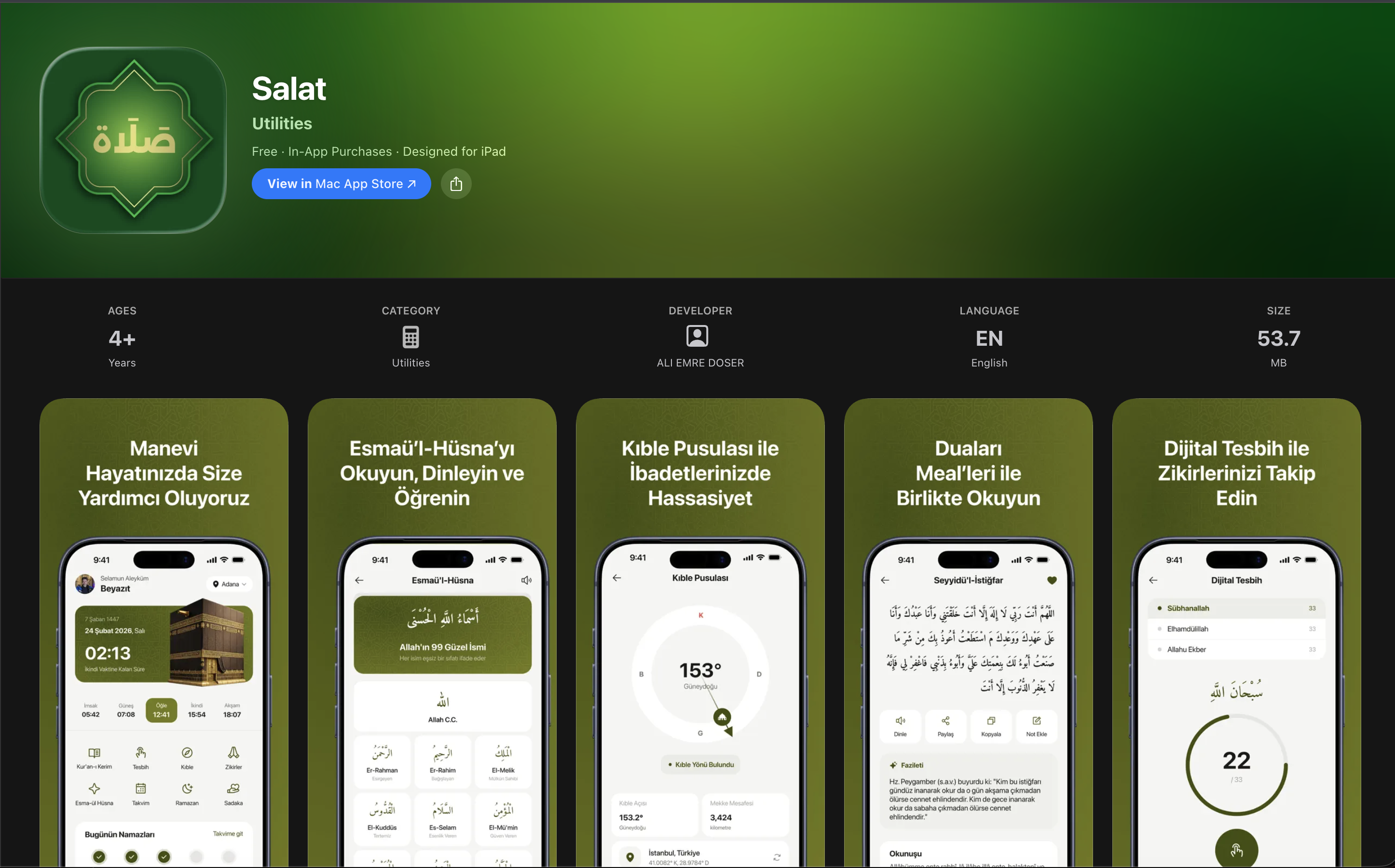 Salat APP Yayında : RAVENSOFT - R10.net