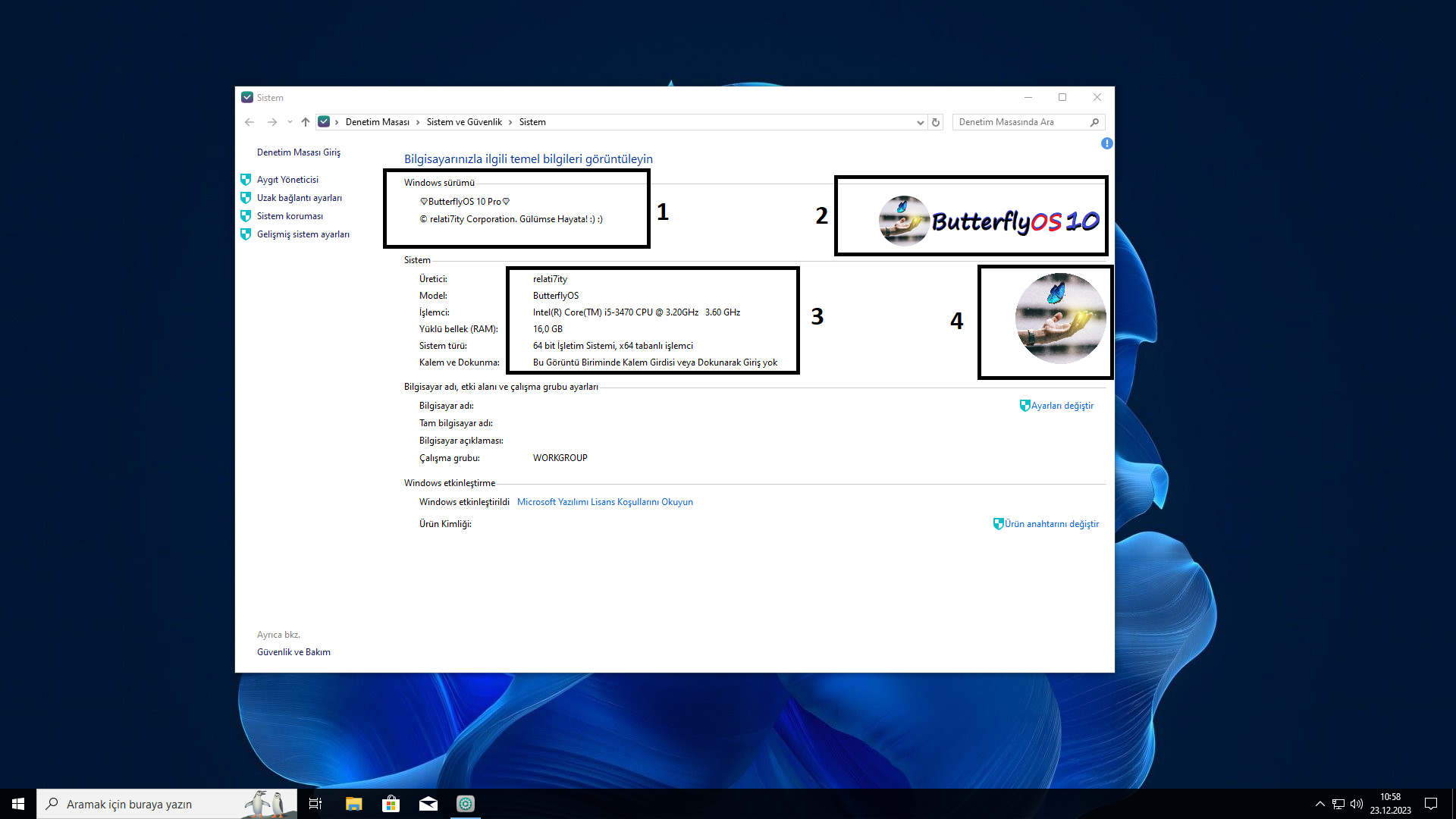How To Change System Properties Logo In Windows 10 - Yararlı Linkler ...
