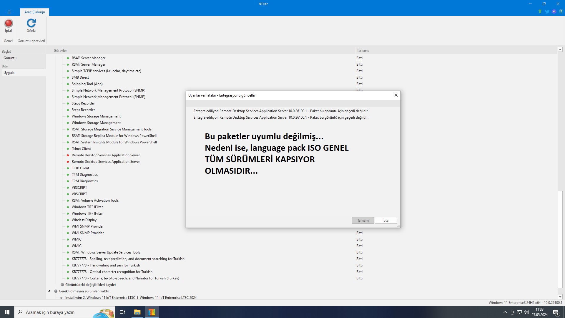 Windows 11 Ltsc 2024 // Türkçe Dil Entegre Etmek // Next Level ...