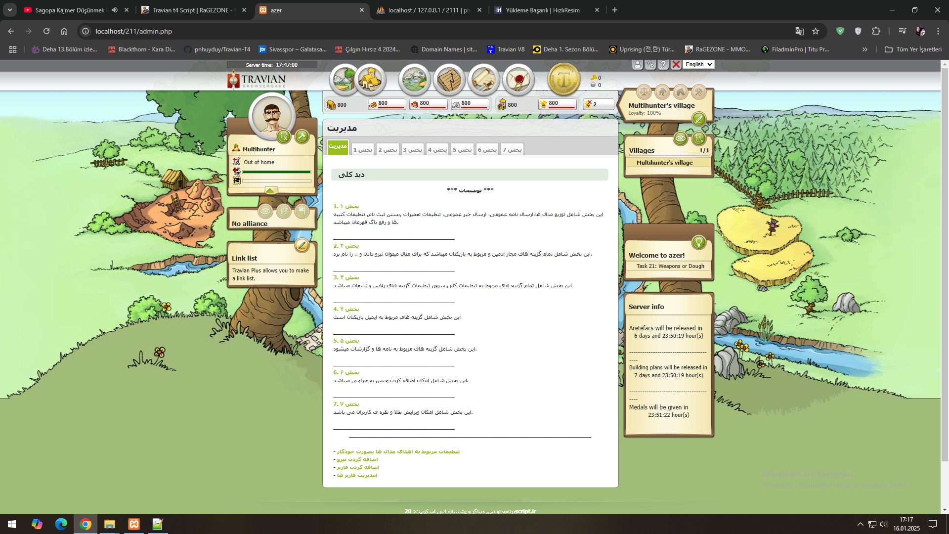 Travian t4 Script | RaGEZONE - MMO Development Forums
