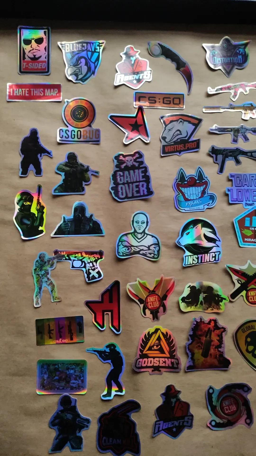 Satış: Birbirinden güzel stickerlar (valorant,csgo,amongus,futbol vb ...
